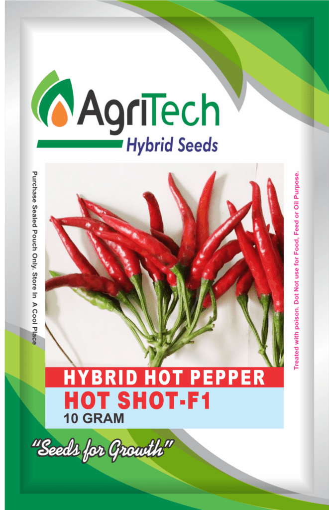 Hot Shot F1 Hybrid Hot Pepper-Agritech – Agritech Seeds